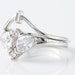 Honey Bee Wedding Ring, Fancy & Tapered Baguette Shape Engagement Ring ...