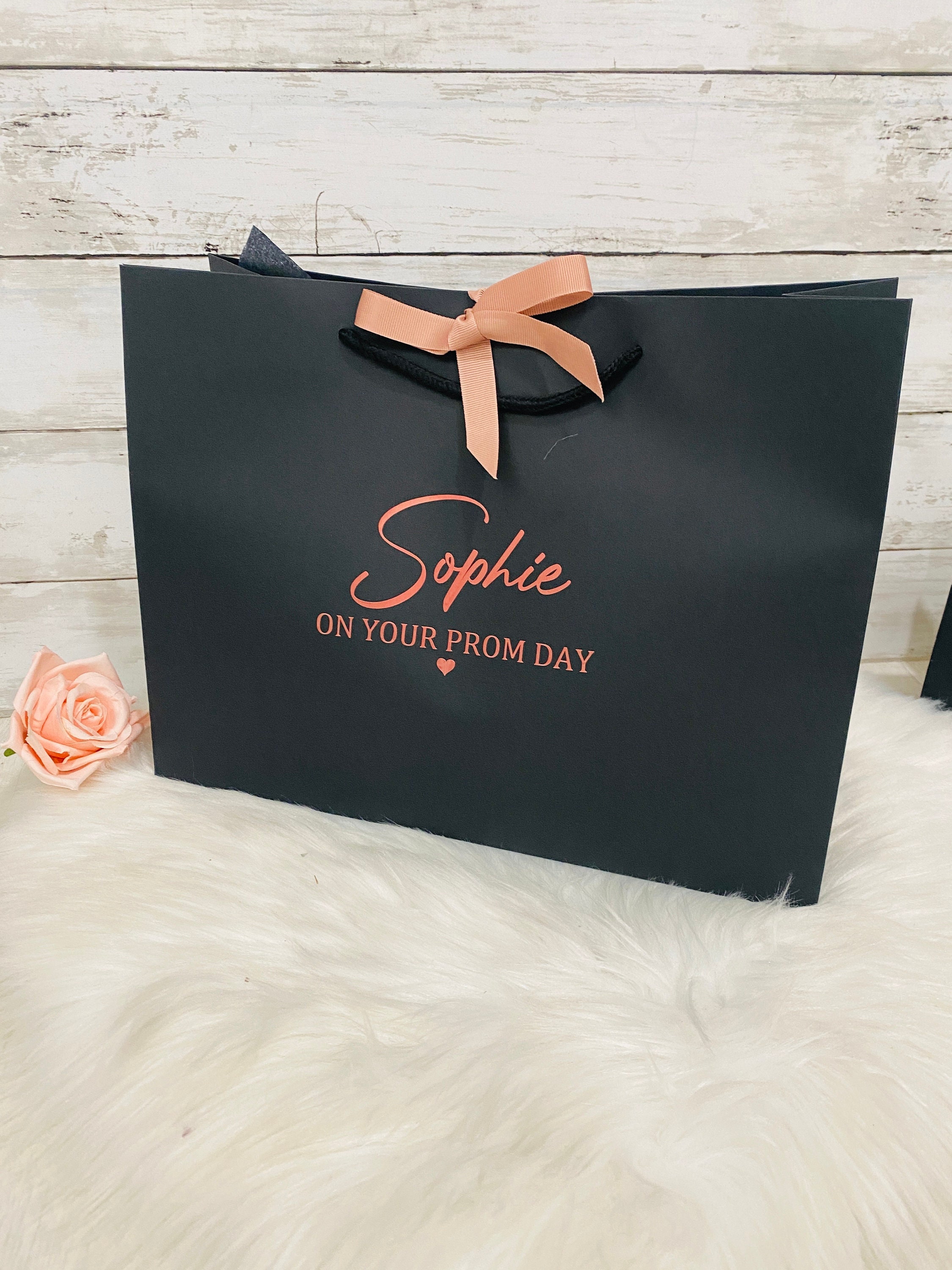 On Your Prom Day Personalised Gift Bag 3 Sizes Prom Day Gift - Etsy