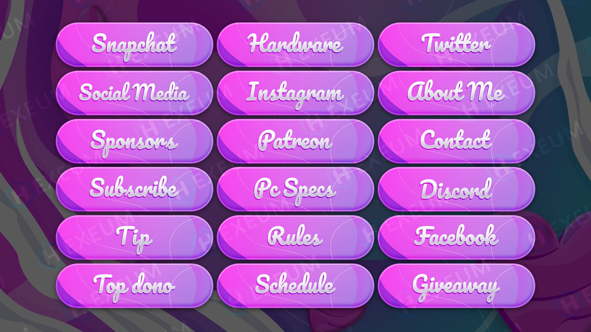 Cute Pink Barbie Twitch Overlay Package for OBS - Etsy