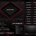 Red Sci-fi Animated Twitch Overlay, Webcam, Screens, Panels, Alerts ...