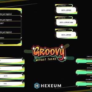 Graffiti Animated Stream Overlay Package : Webcam, Screens, Panels ...