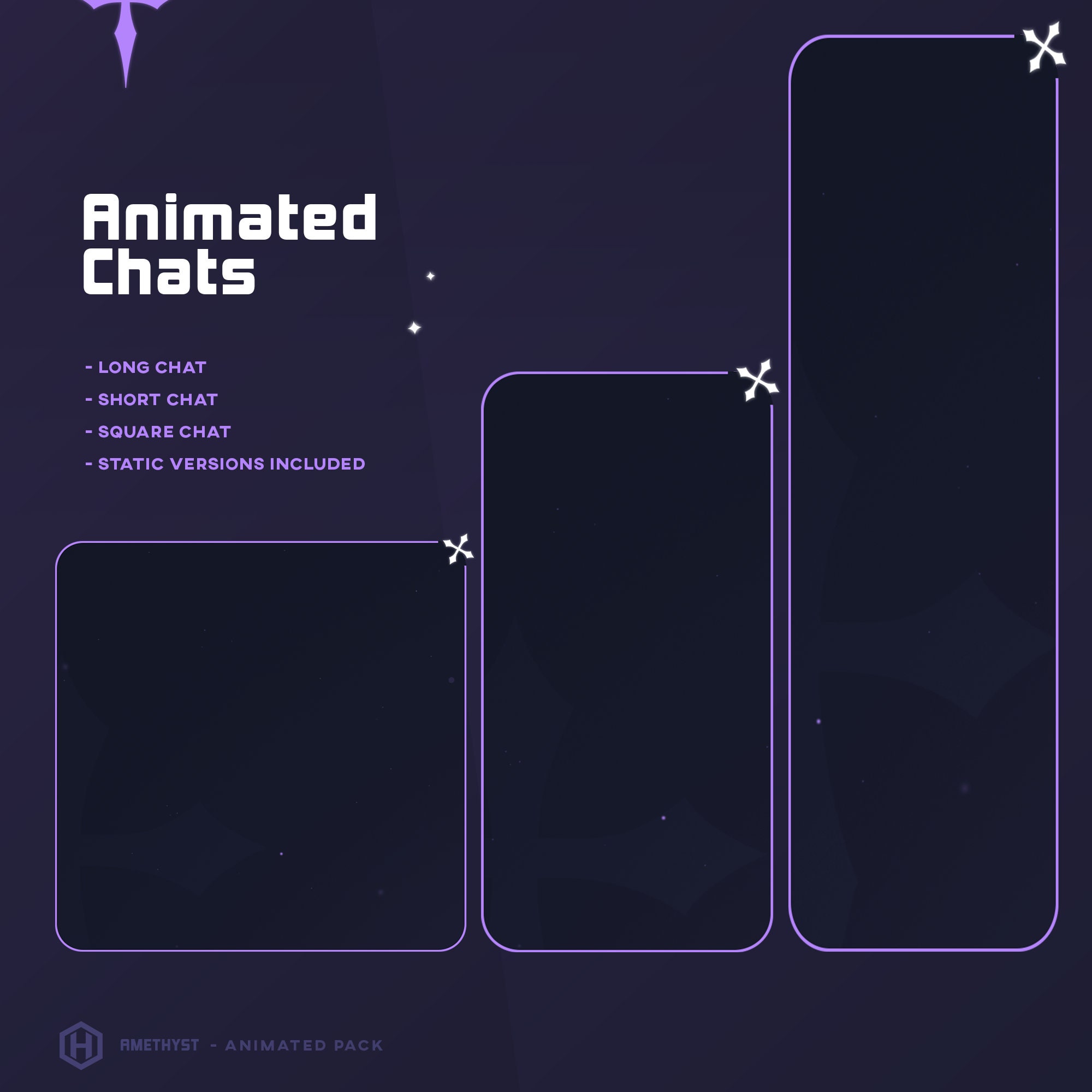 Glowing Purple Stream Package/transition/astral/vtuber Celestial ...