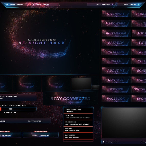 Obs Overlay - Etsy