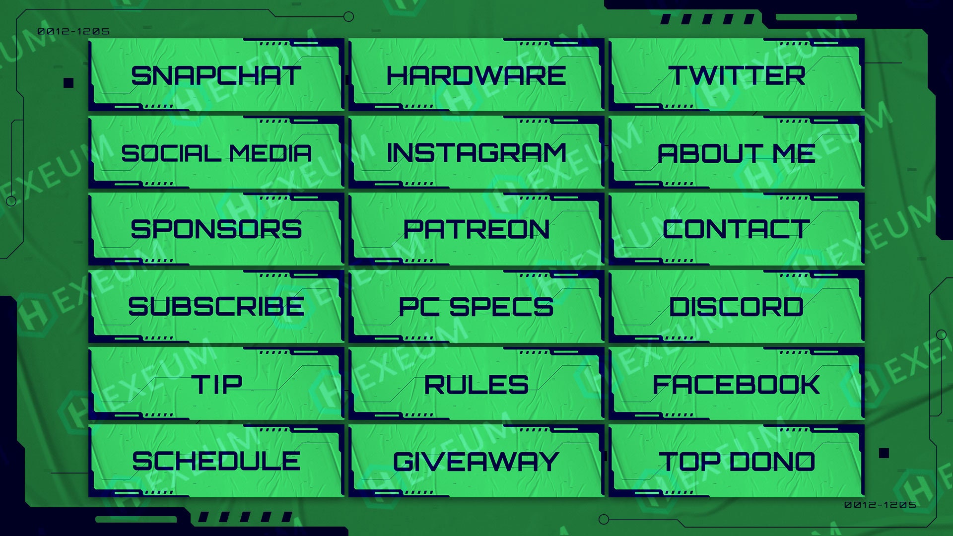 Tactical COD MW2 Twitch Overlay Package for Obs/green/fps/action/r6 ...