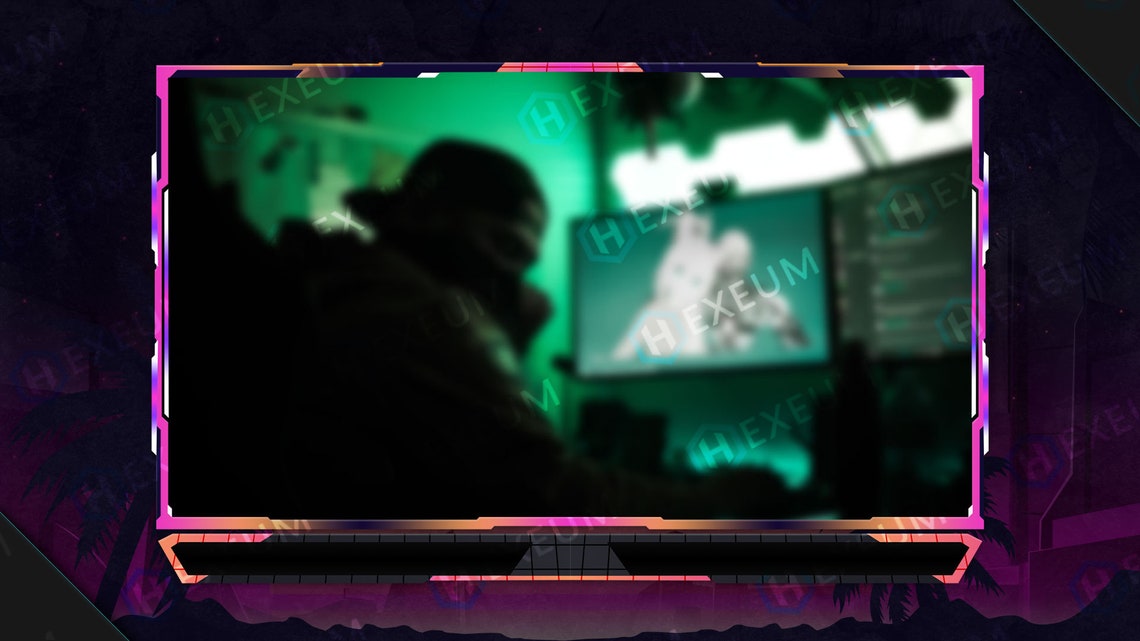GTA Twitch Overlay Package for Obs/retrowave/miami/los Santos/aesthetic ...
