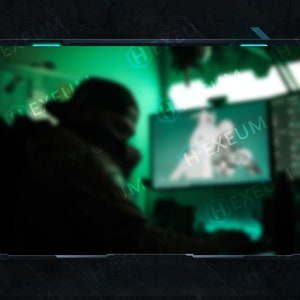 Rainbow Six Siege Twitch Overlay Package for Obs/r6/clean/blue/neon ...