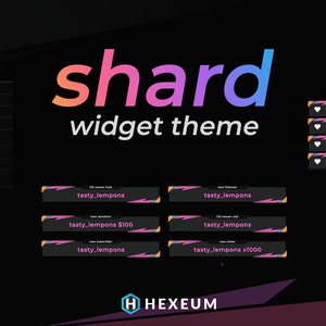 Multicolored Animated Twitch Overlay, Webcam, Screens, Panels, Alerts ...