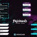 Street Art Twitch Overlay Package for Obs/graffiti/pink/blue/paint/ink ...