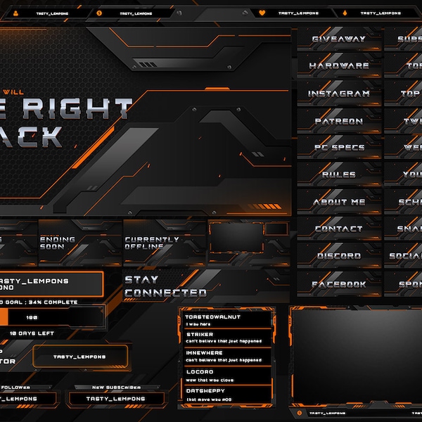 Twitch Overlay Tarkov - Etsy