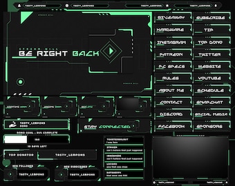 Green Webcam Overlay - Etsy