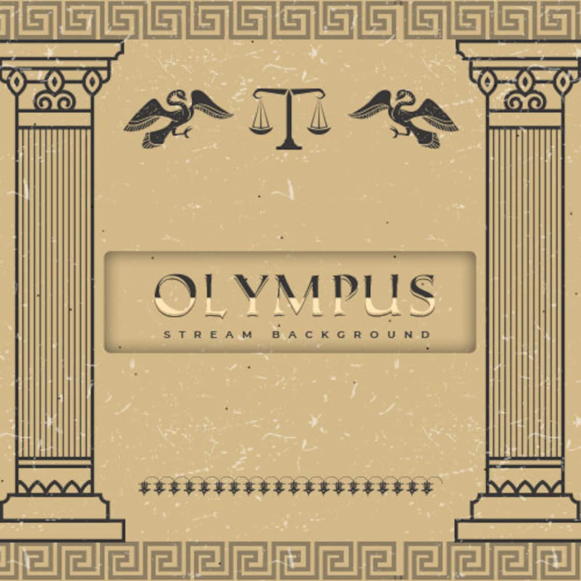 Ancient Greek Vtuber Background for Streaming/animated/looped/seamless ...