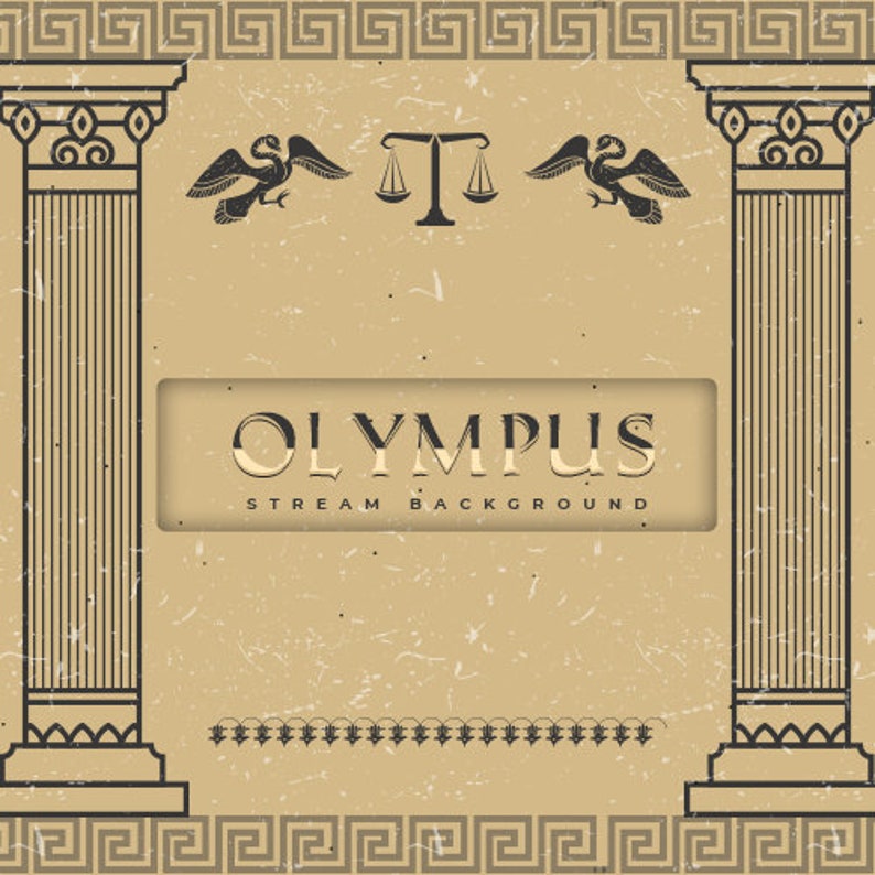 Ancient Greek Vtuber Background for Streaming/animated/looped/seamless ...