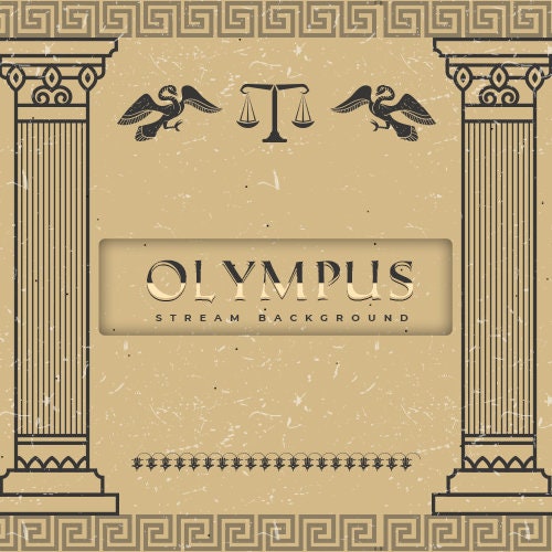 Ancient Greek Vtuber Background for Streaming/animated/looped/seamless ...