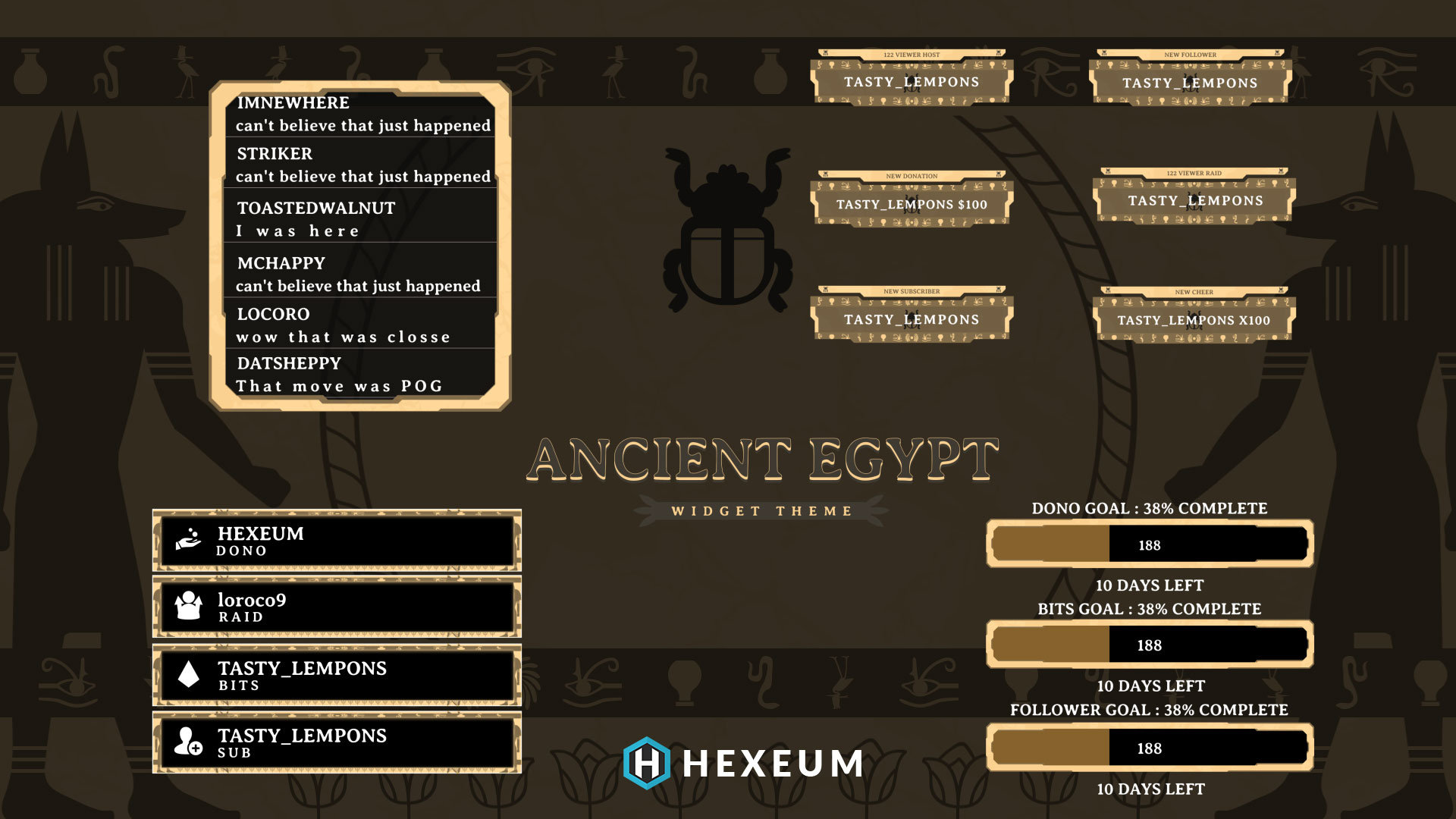 Ancient Greek Twitch Overlay Package for Obs/aesthetic/fantasy/vtuber ...