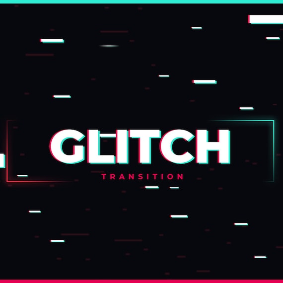 Glitch Stinger Transition : Animated Twitch Scene Transition - Etsy UK