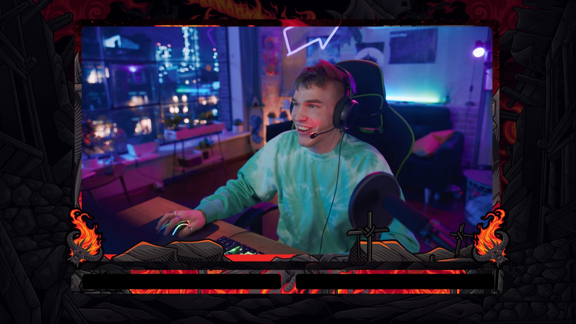 Heavy Metal Twitch Overlay Package for Obs/fire/dark Souls/diablo ...