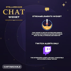 Celestial Chat Widget With Alerts — Fully Customizable Custom Chat With ...