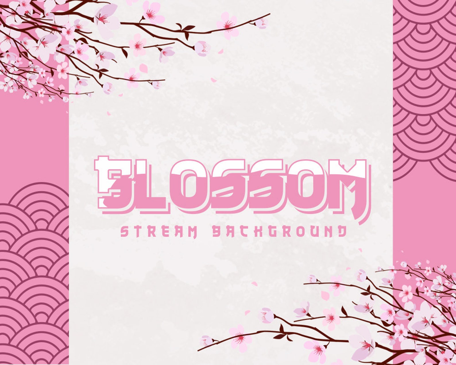 Cherry Blossom Vtuber Background for Streaming/animated/looped/seamless ...