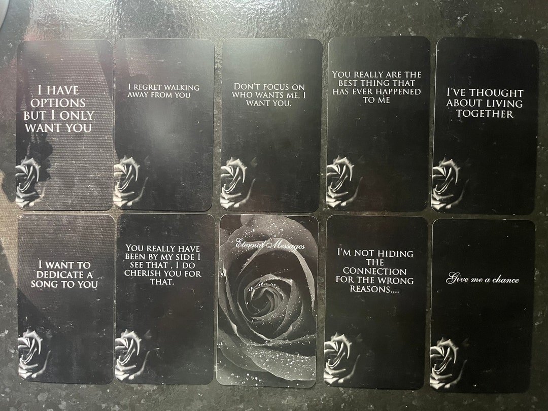 10 Oracle Cards With Key Words 24-48 Hours Love Oracle Card Pull ...