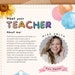 Editable Meet the Teacher Template, Pastel New Teacher Intro Printable ...