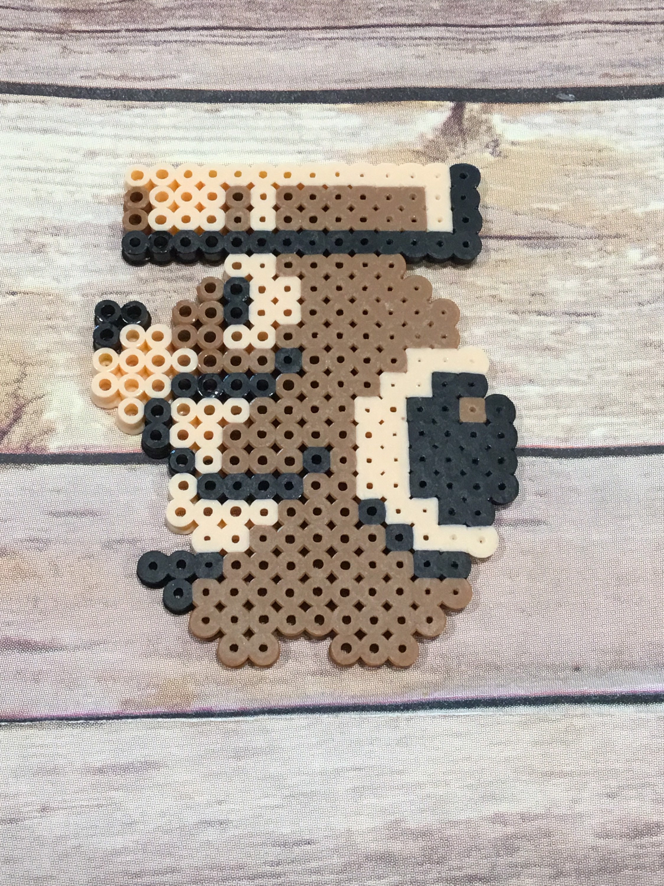 Super Mario Bros. Rocky Wrench Perler Bead Design - Etsy Australia