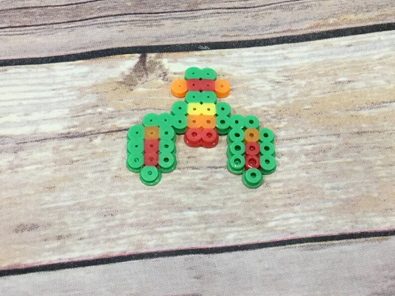 Set of Three Two Aliens and Boss Perler Bead Design - Etsy