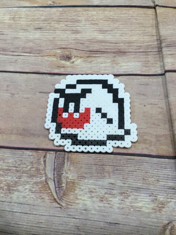 Mario Ghost Perler Bead Pattern