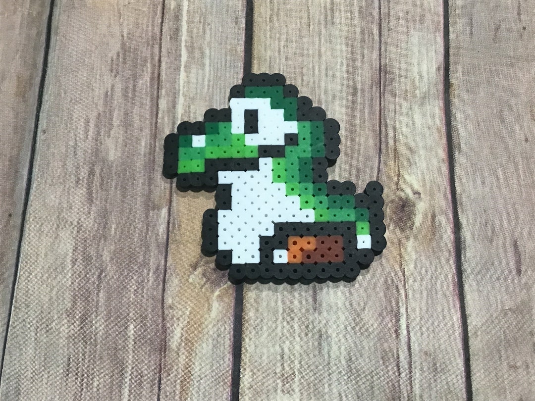 Small Dinosaur Perler Bead Design - Etsy
