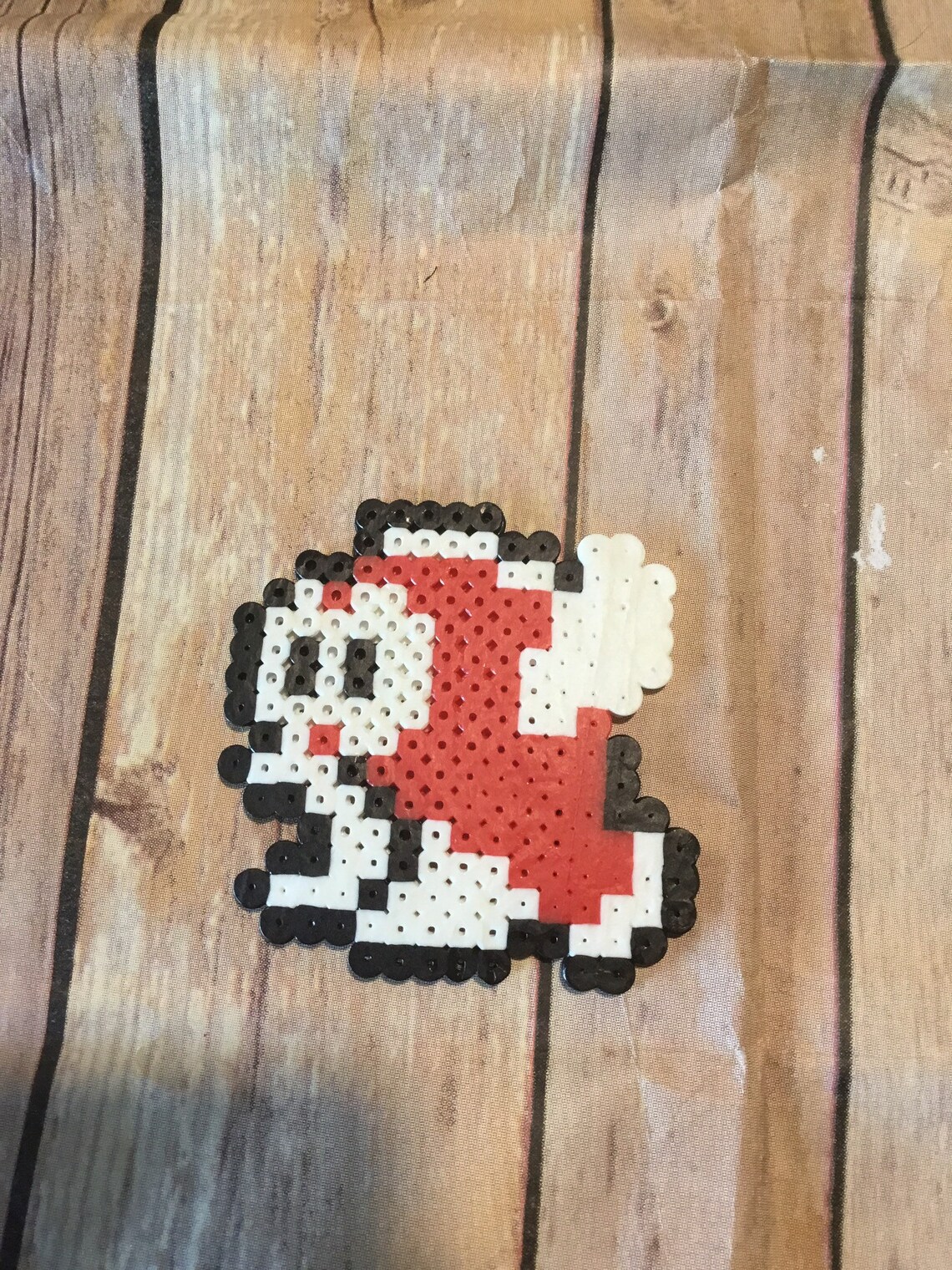 Super Mario Bros. 3 Red Cheep-cheep Perler Bead Design - Etsy
