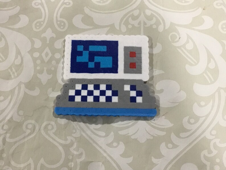 Mappy Stolen Computer Perler Bead Design - Etsy