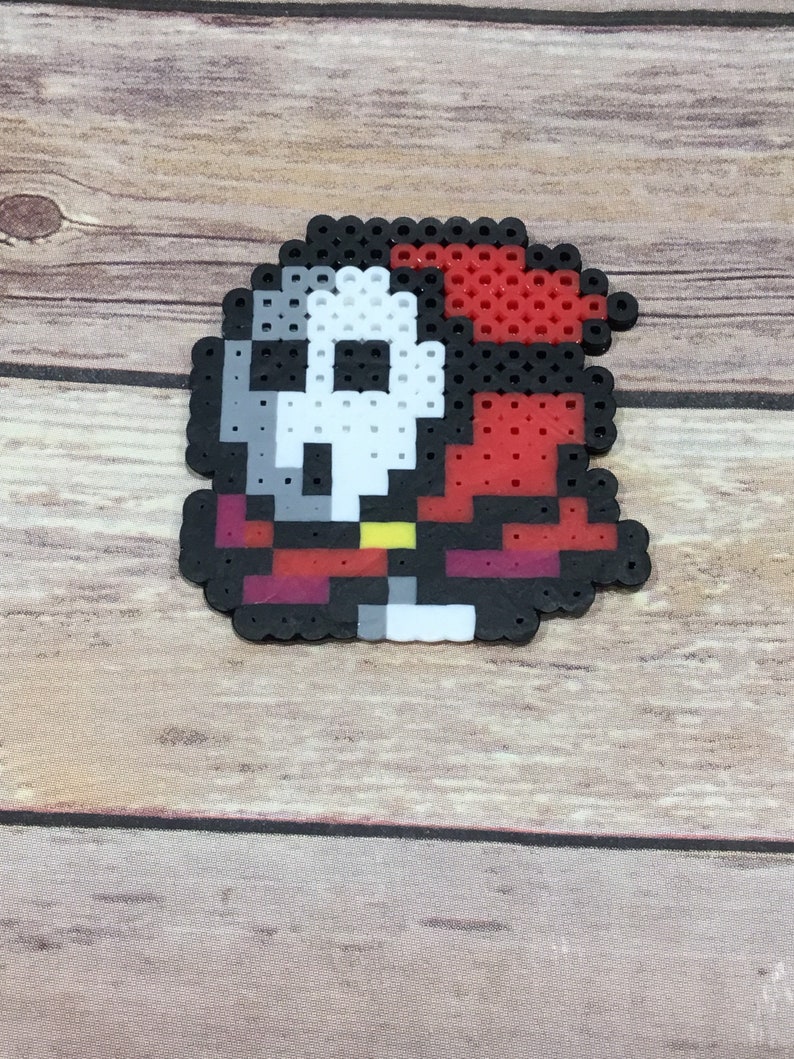 Masked Monster Perler Bead Pattern - Etsy