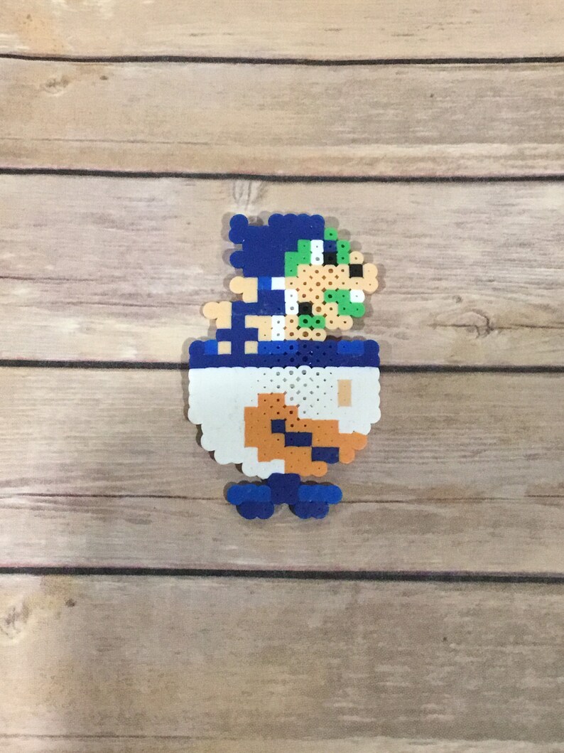 Super Mario Bros. Ludwig Von Koopa Perler Design - Etsy