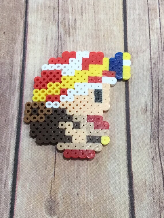 Super Mario 3D World Captain Toad Perler Bead Design | Etsy