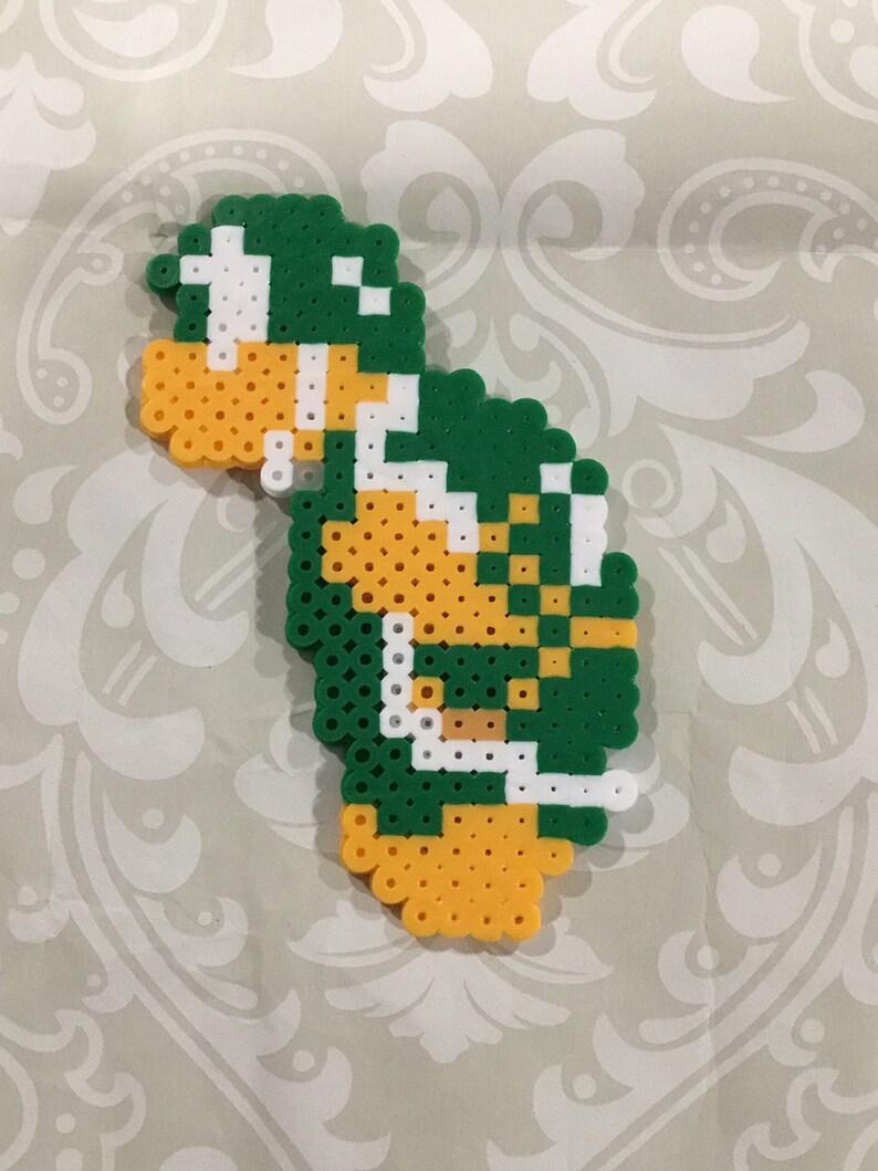 Super Mario Bros. Hammer Bros. Perler Bead Design - Etsy