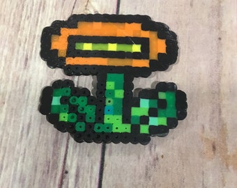 Fire Mario Perler - Etsy