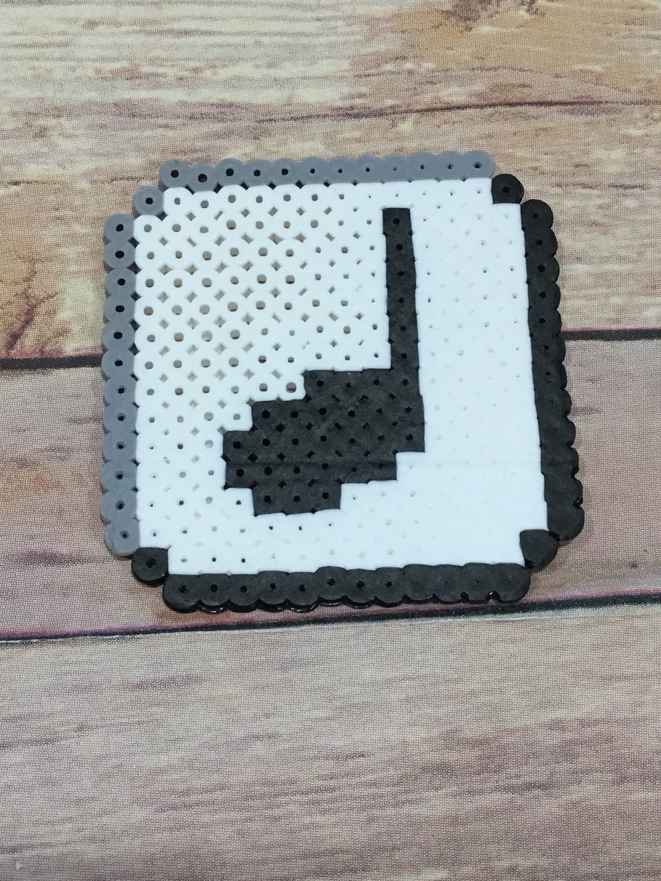 Super Mario Bros. 3 Music Block Perler Bead Design - Etsy