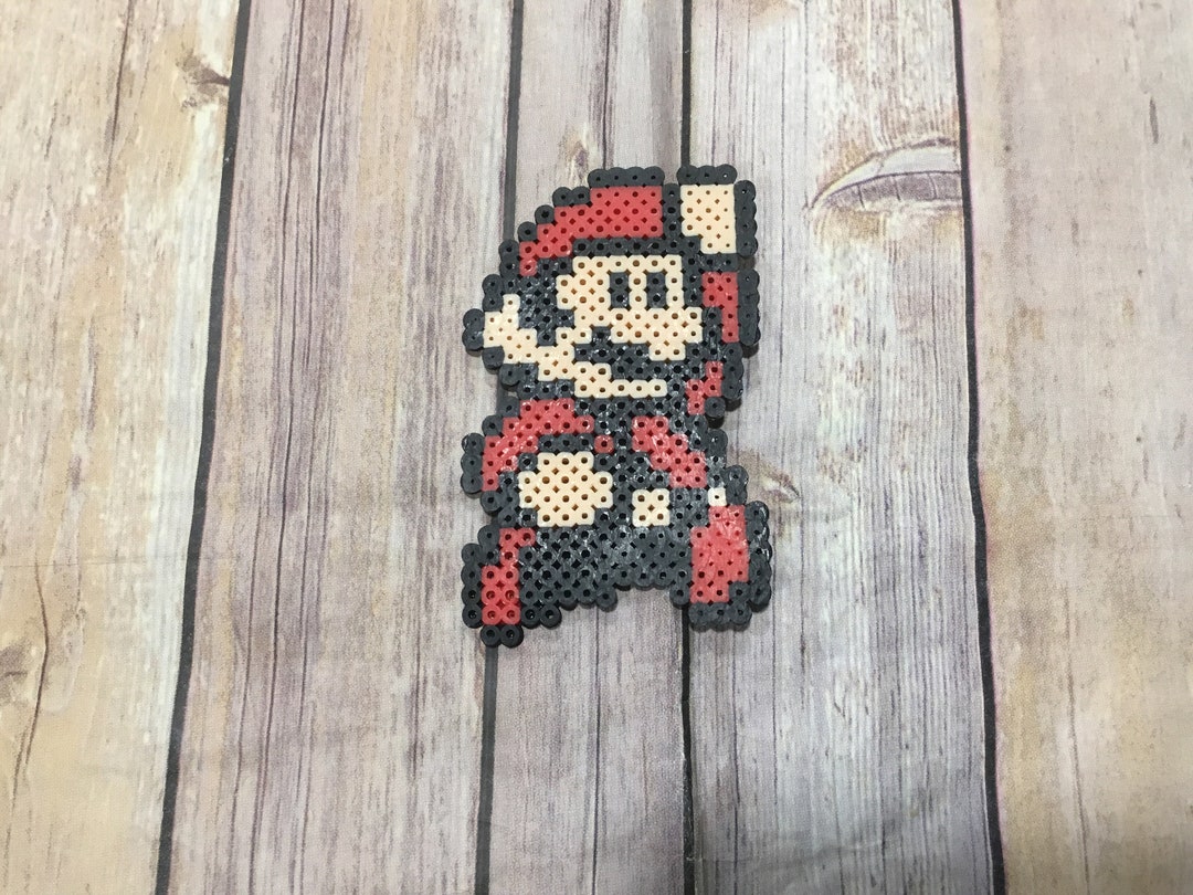 Jumping Super Mario Perler Bead Design - Etsy