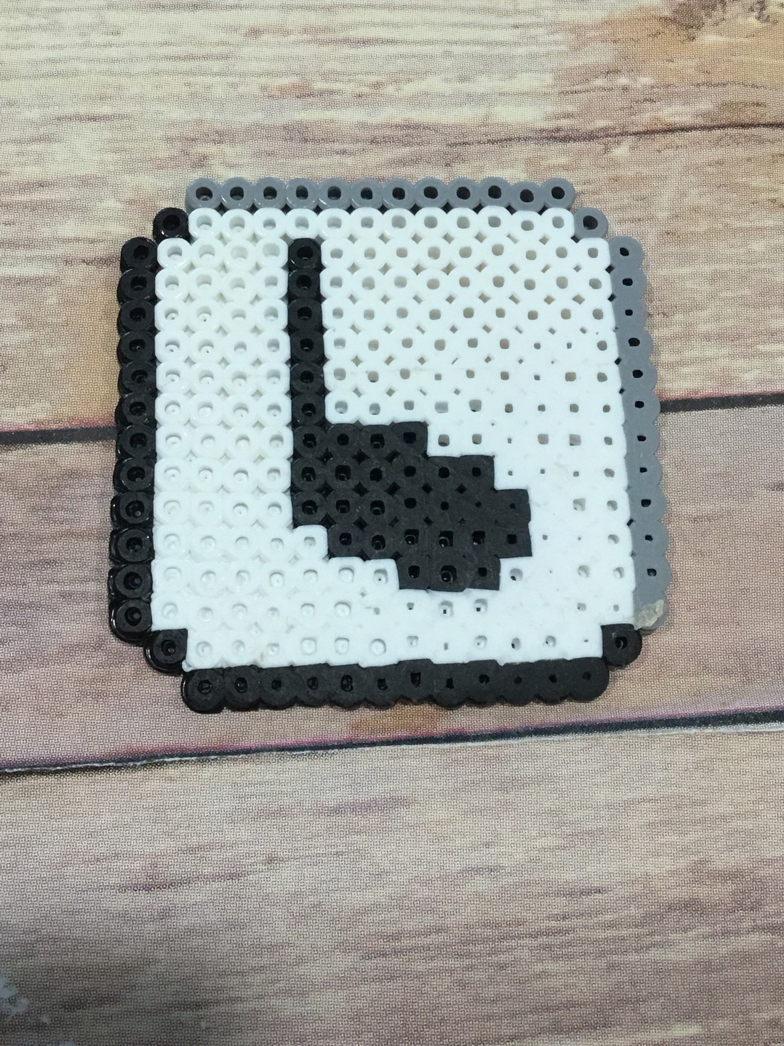 Super Mario Bros. 3 Music Block Perler Bead Design - Etsy