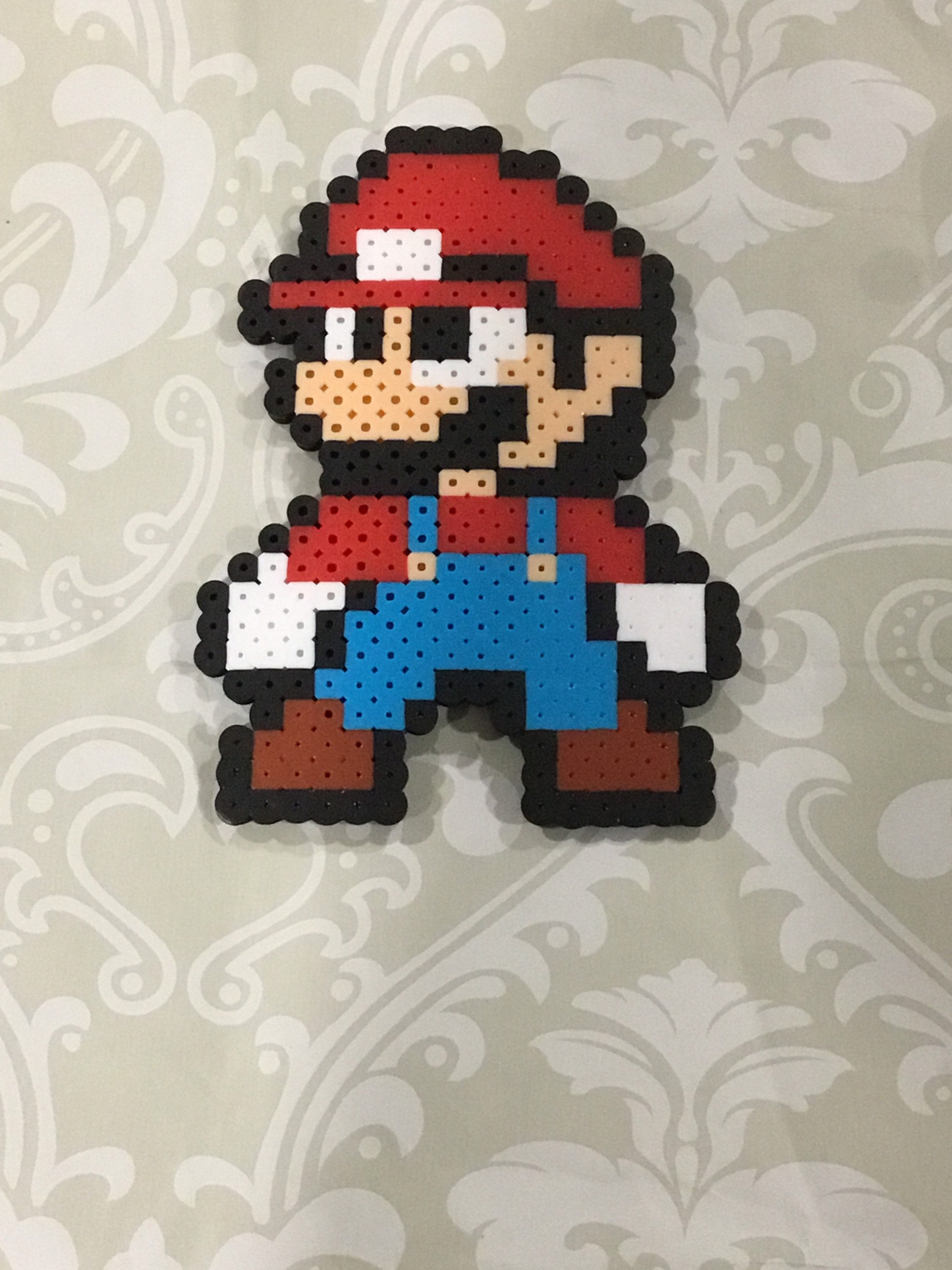 Super Smash Bros. Ultimate Mario Perler Bead Design - Etsy