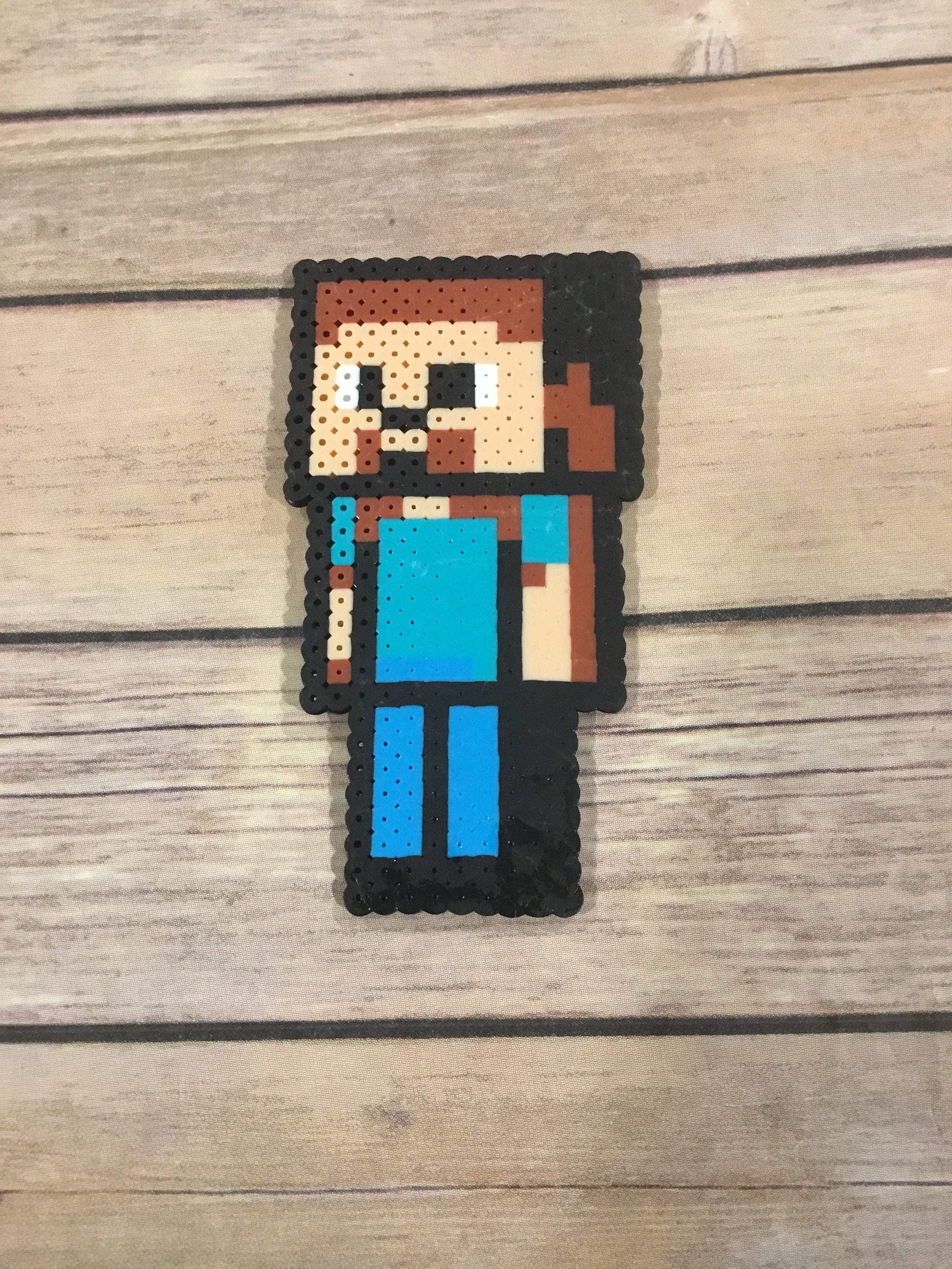 Minecraft Perler Beads Steve