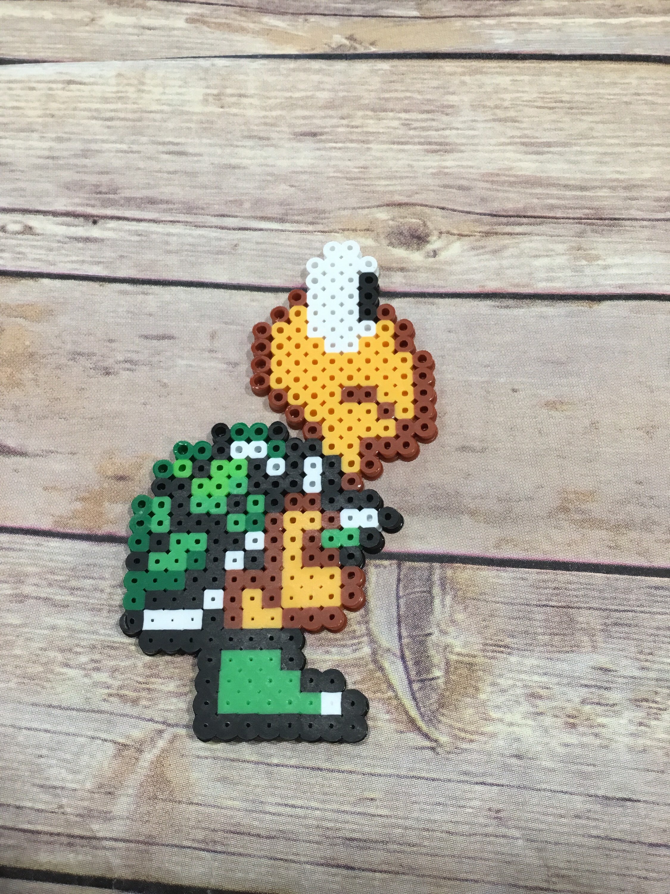 Green Turtle Perler Bead Pattern - Etsy