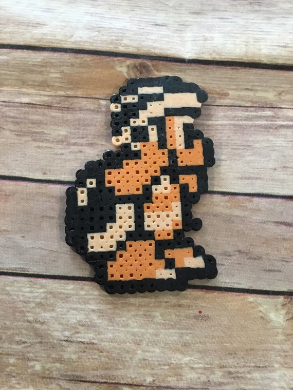 Super Mario Bros. 3 Hammer Bro Perler Bead Design | Etsy