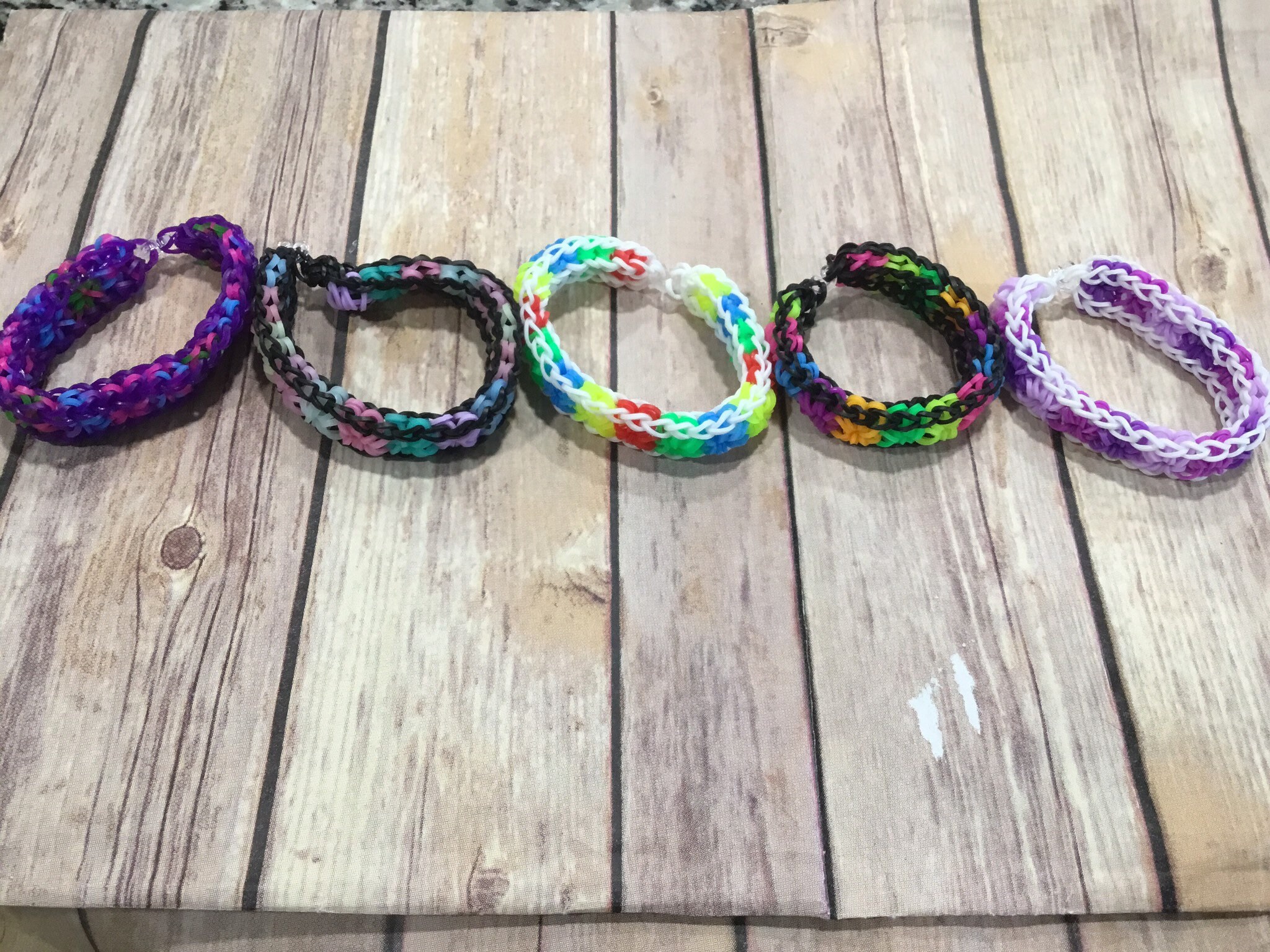 Starburst Rainbow Loom Colors