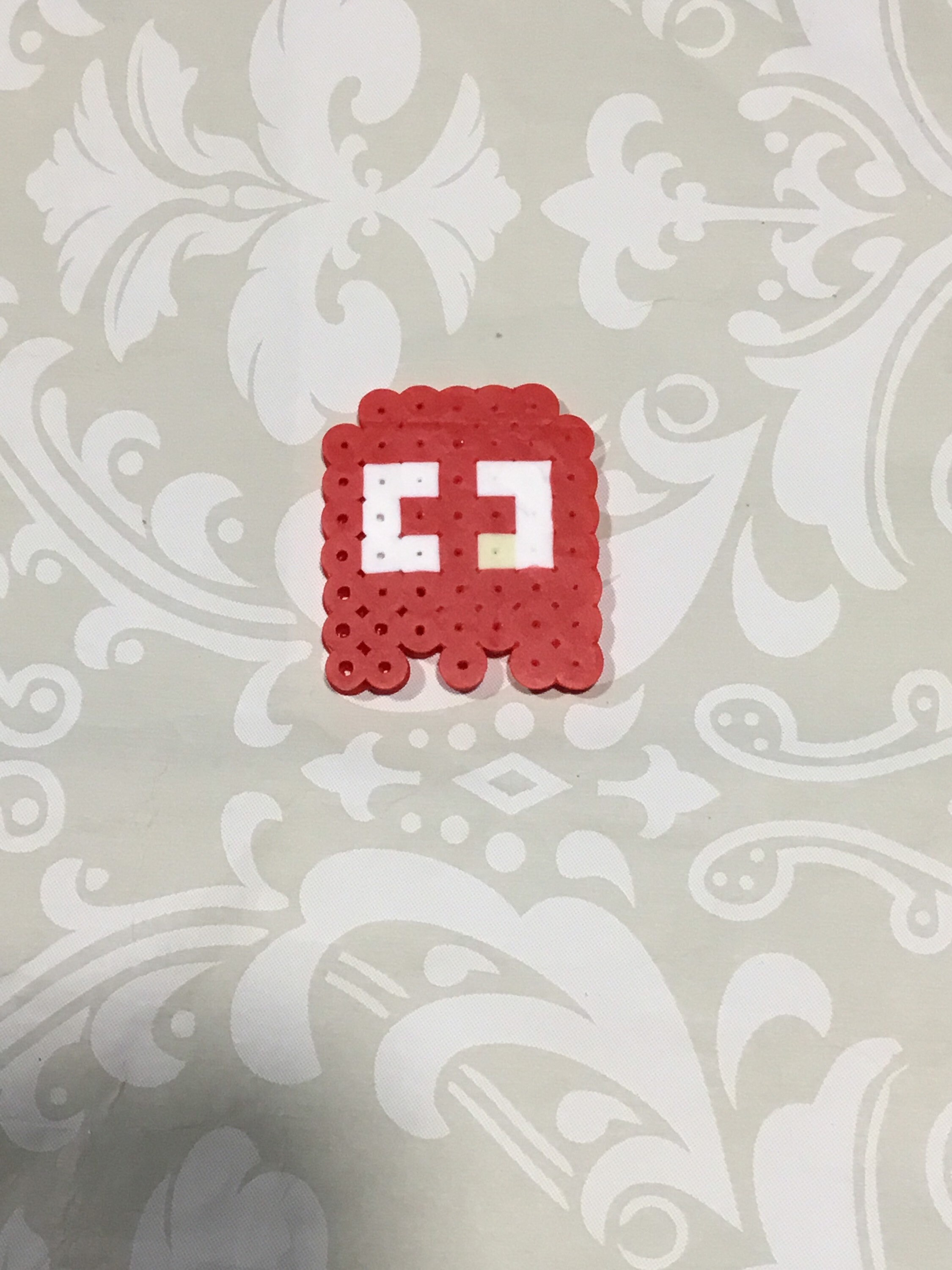 Set of Two Pac Man Ghosts Perler Bead Design - Etsy