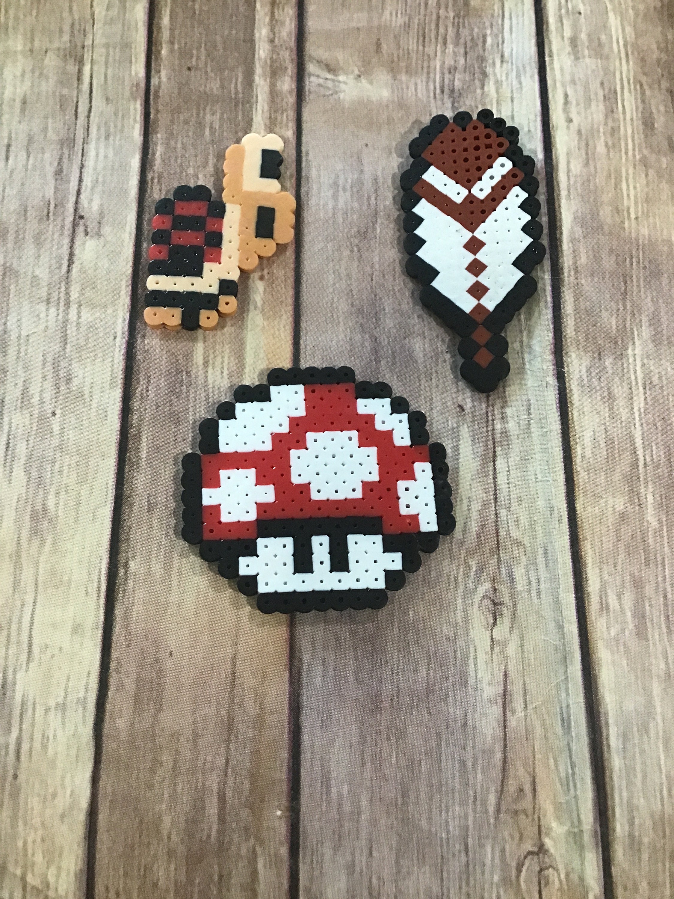 Set of Three Mario Sprites - Etsy