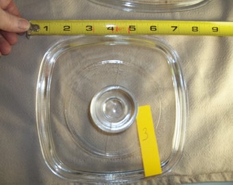 Corningware Lid, P-9-C, Square Lid, Replacement Lid, Corning Ware ...