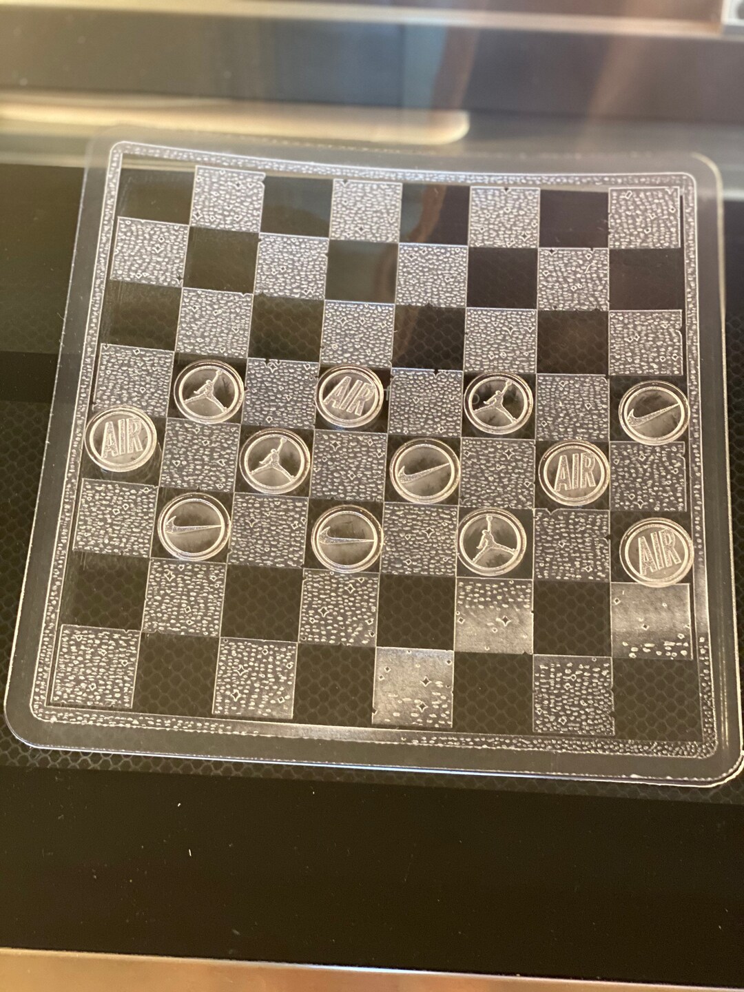 Themed Checker Board - Etsy