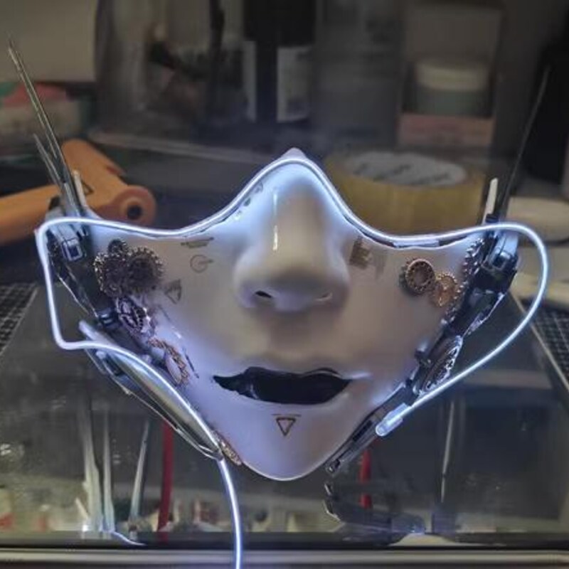 Cyberpunk Mask - Etsy