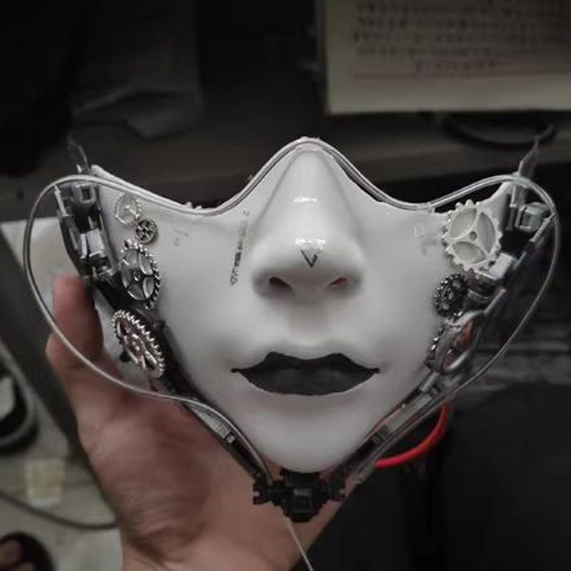 Cyberpunk Mask - Etsy