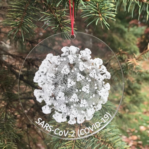 Virus Ornament - Etsy